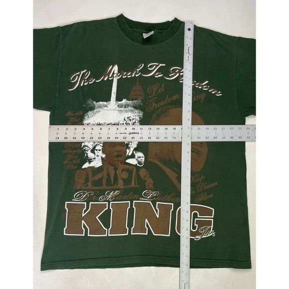Vintage VINTAGE Martin Luther King MLK The March To Freedom T-shirt ...