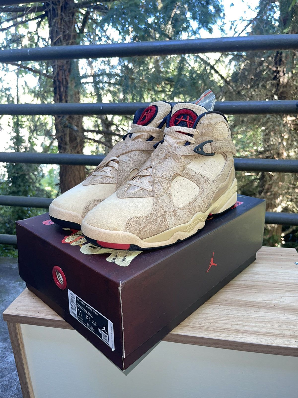 Nike Jordan Retro 8 Rui Hachimura Black Samurai | Grailed