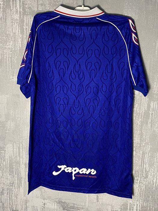 Asics 1998 Retro Vintage Japan Asics Soccer Jersey National Team | Grailed