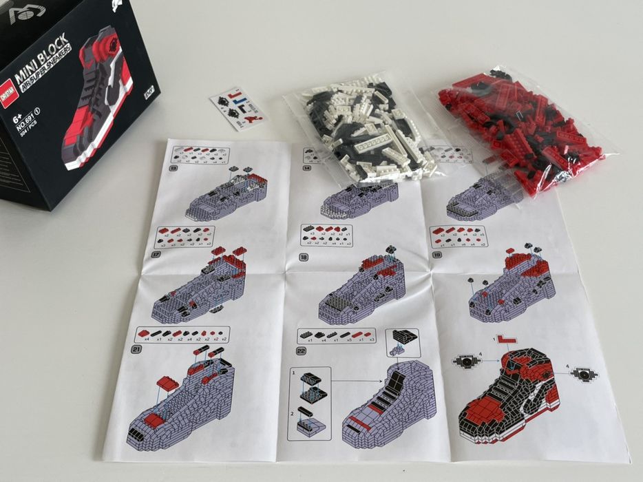 Nike Nike Jordan Lego Type Mini Building Blocks Set | Grailed