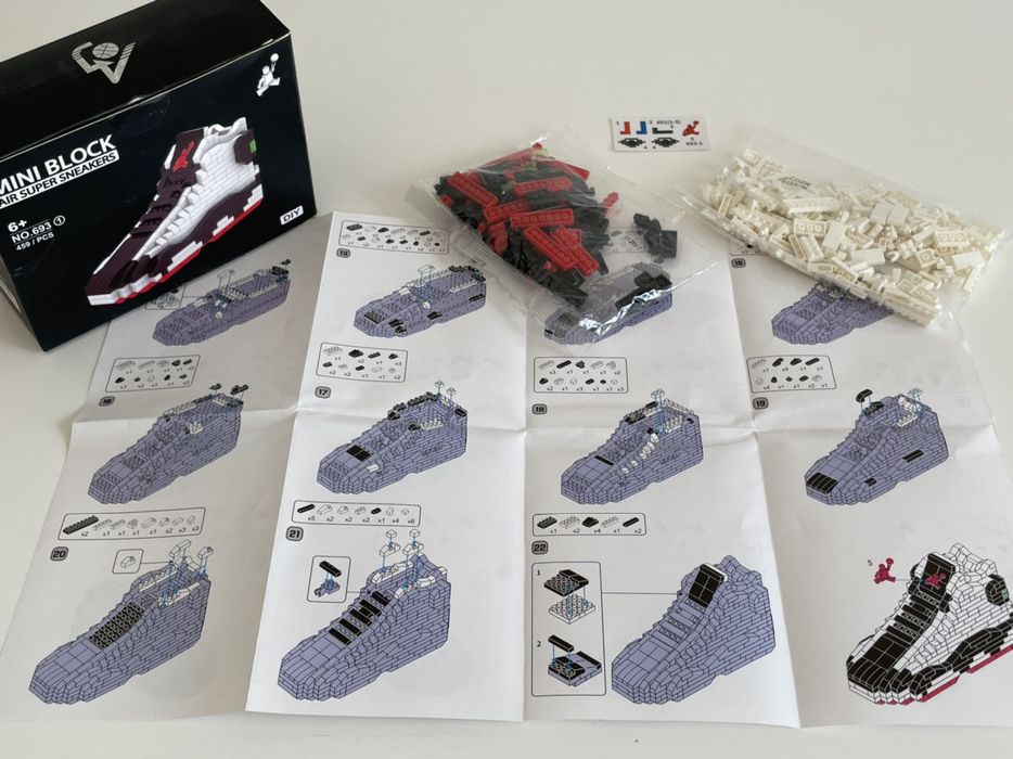 Nike Nike Jordan Lego Type Mini Building Blocks Set | Grailed