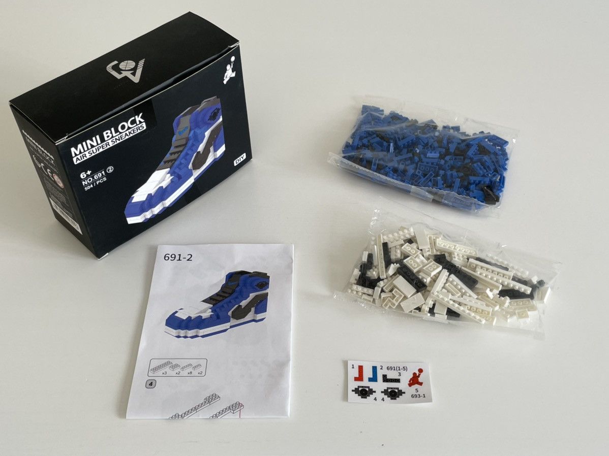 Nike Nike Jordan Lego Type Mini Building Blocks Set | Grailed