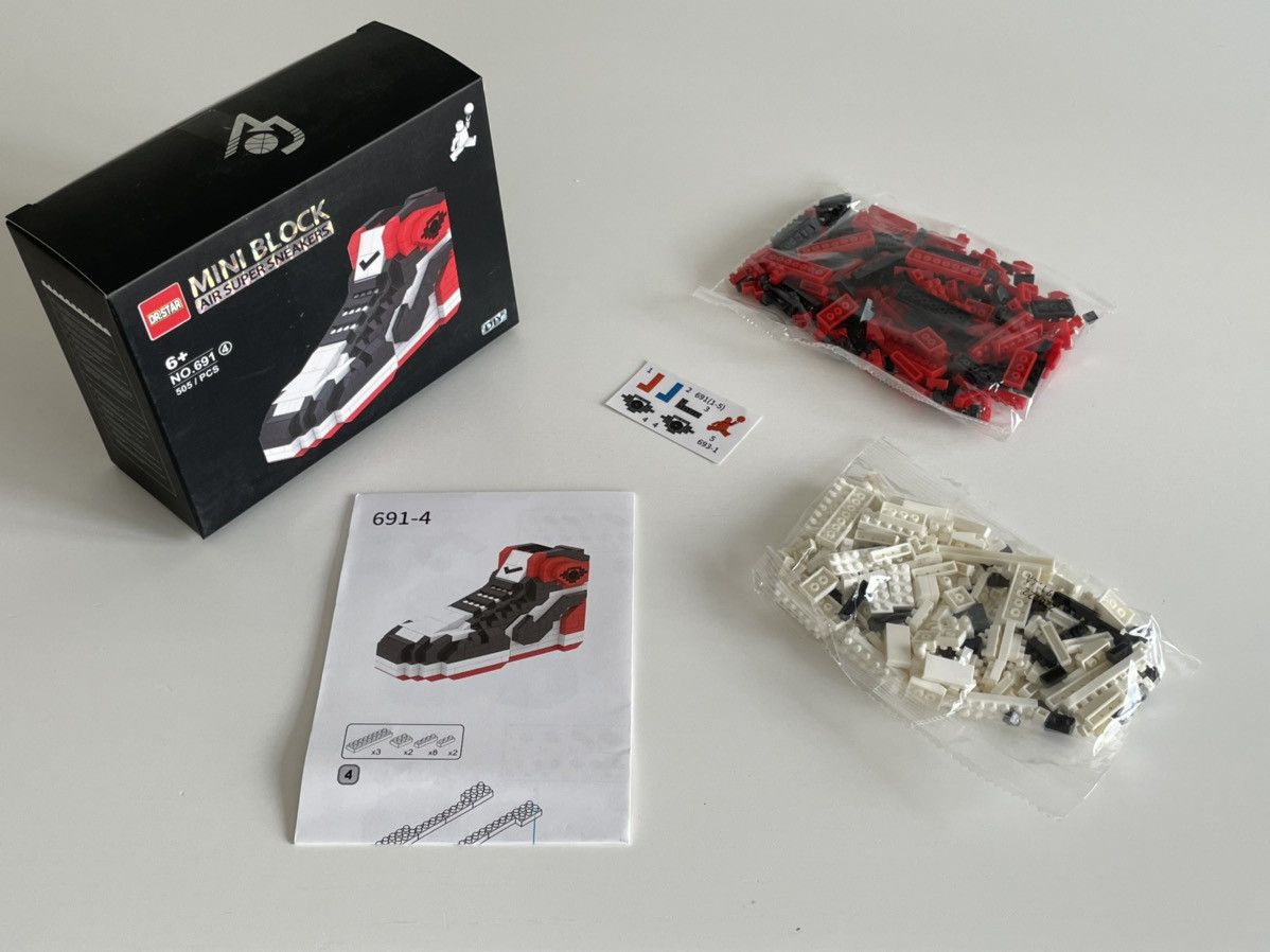Nike Nike Jordan Lego Type Mini Building Blocks Set | Grailed