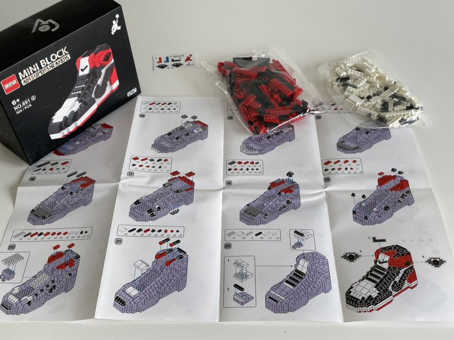 Nike Nike Jordan Lego Type Mini Building Blocks Set | Grailed