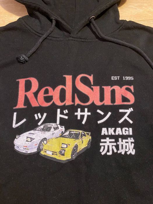 Vintage Red Suns Akagi Hoodie Vintage | Grailed