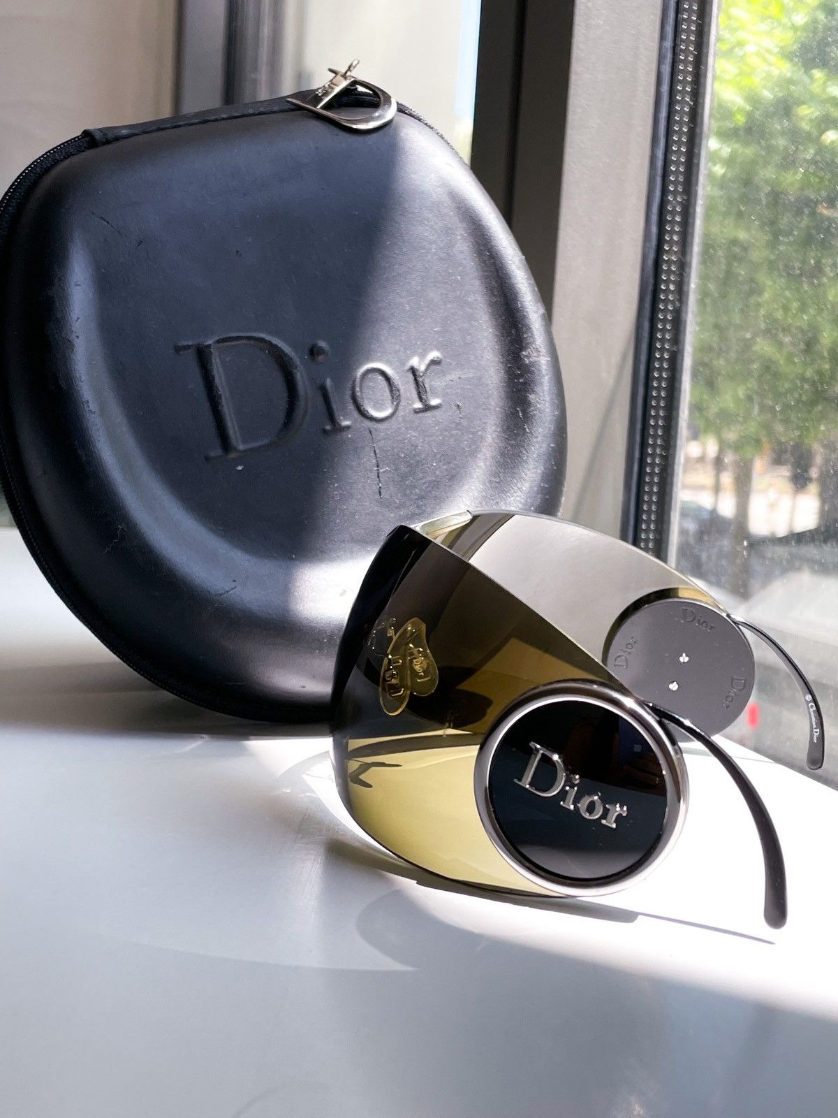 Dior Vintage Christian Dior Ski Sunglasses Shield Mask CD Sport 2 | Grailed