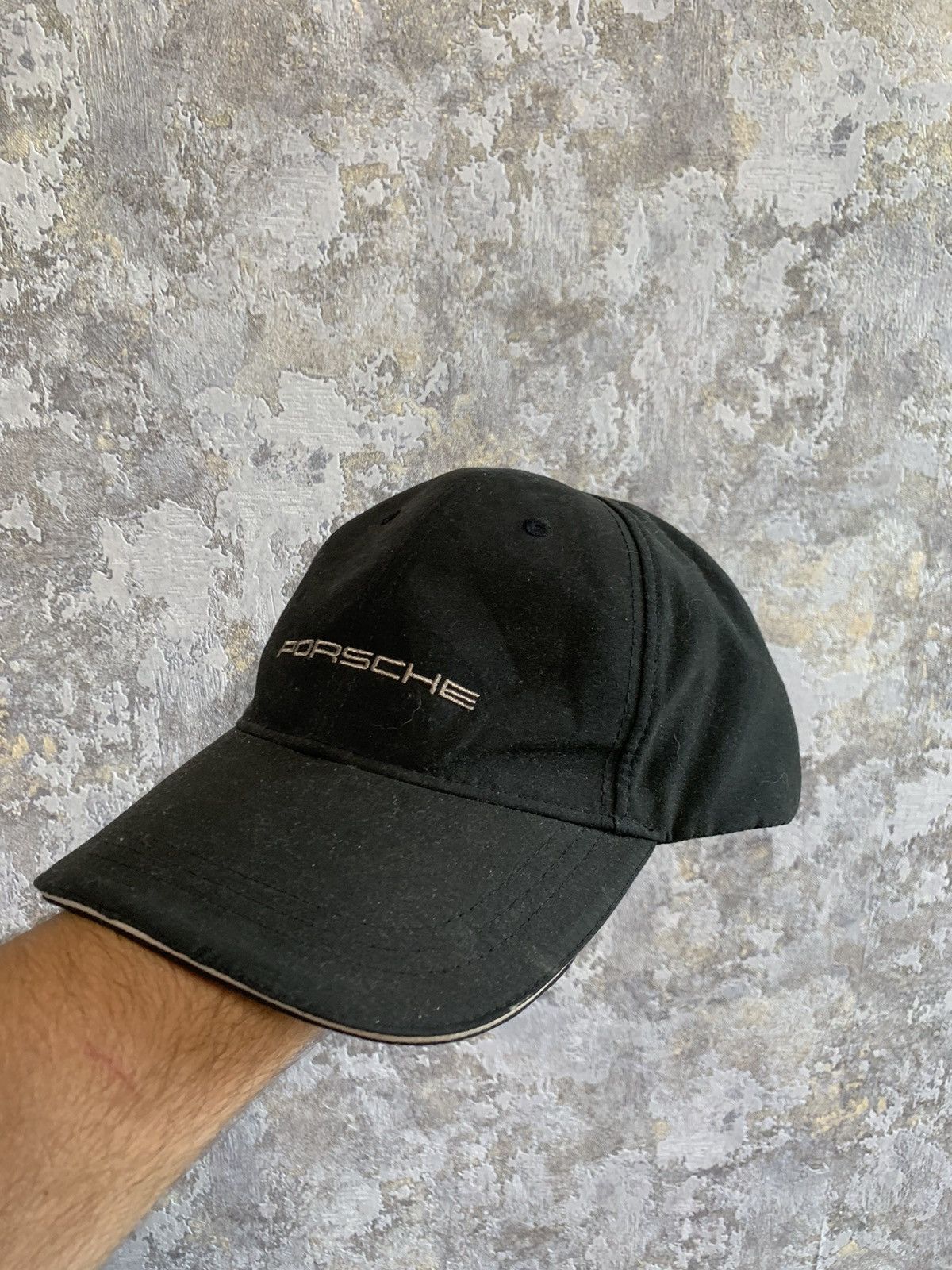 Vintage Porsche Racing Cap Black | Grailed