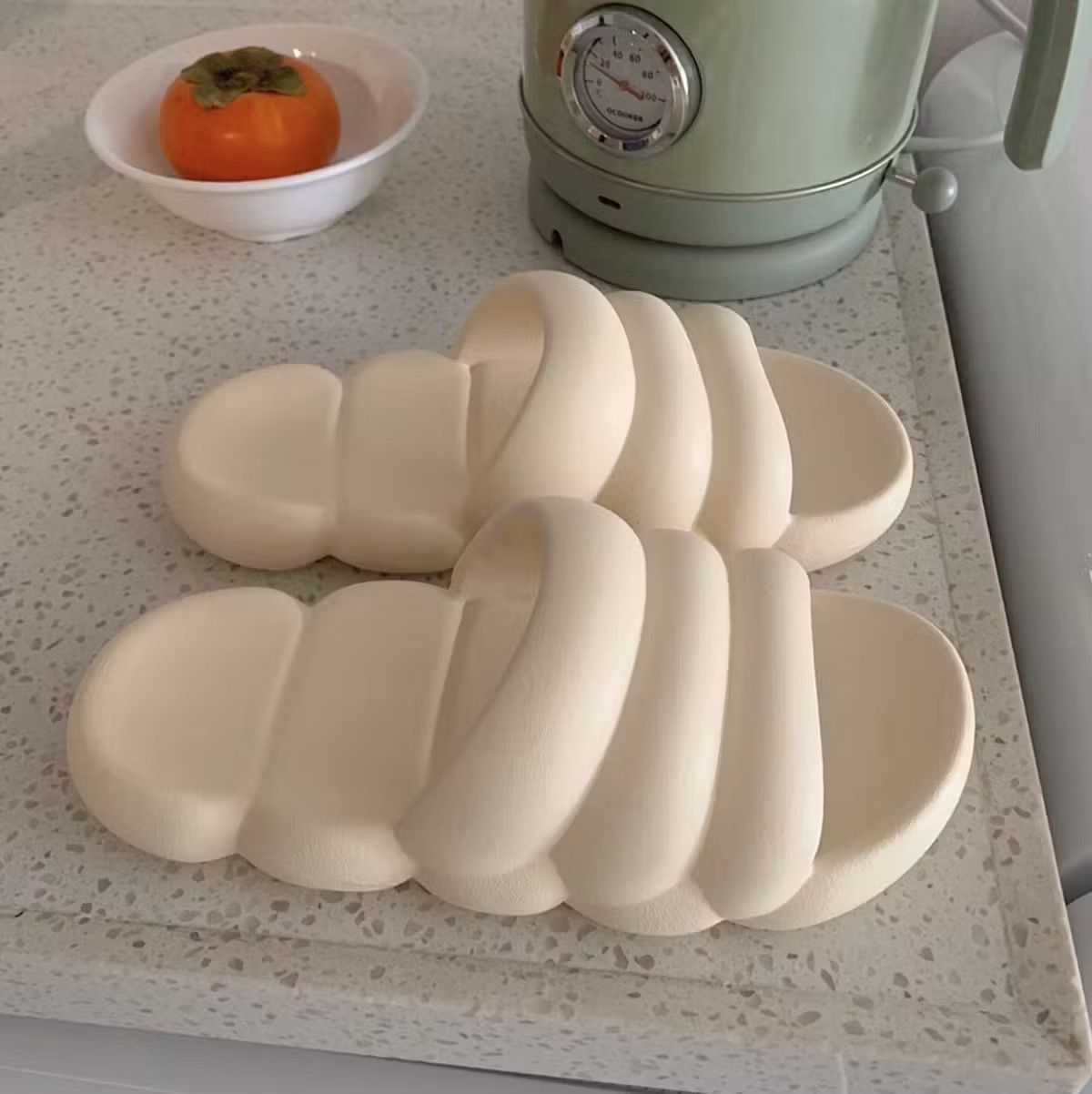 Vintage Puffer Sandal Slides | Grailed