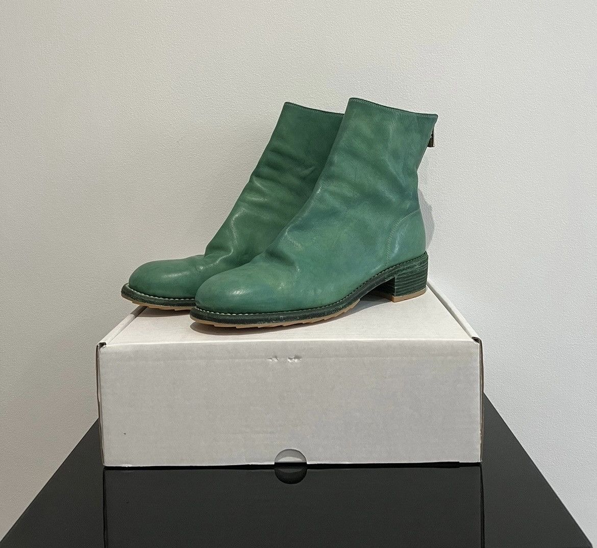 Guidi Rare Green dyed Horse leather 796Z boots | Grailed