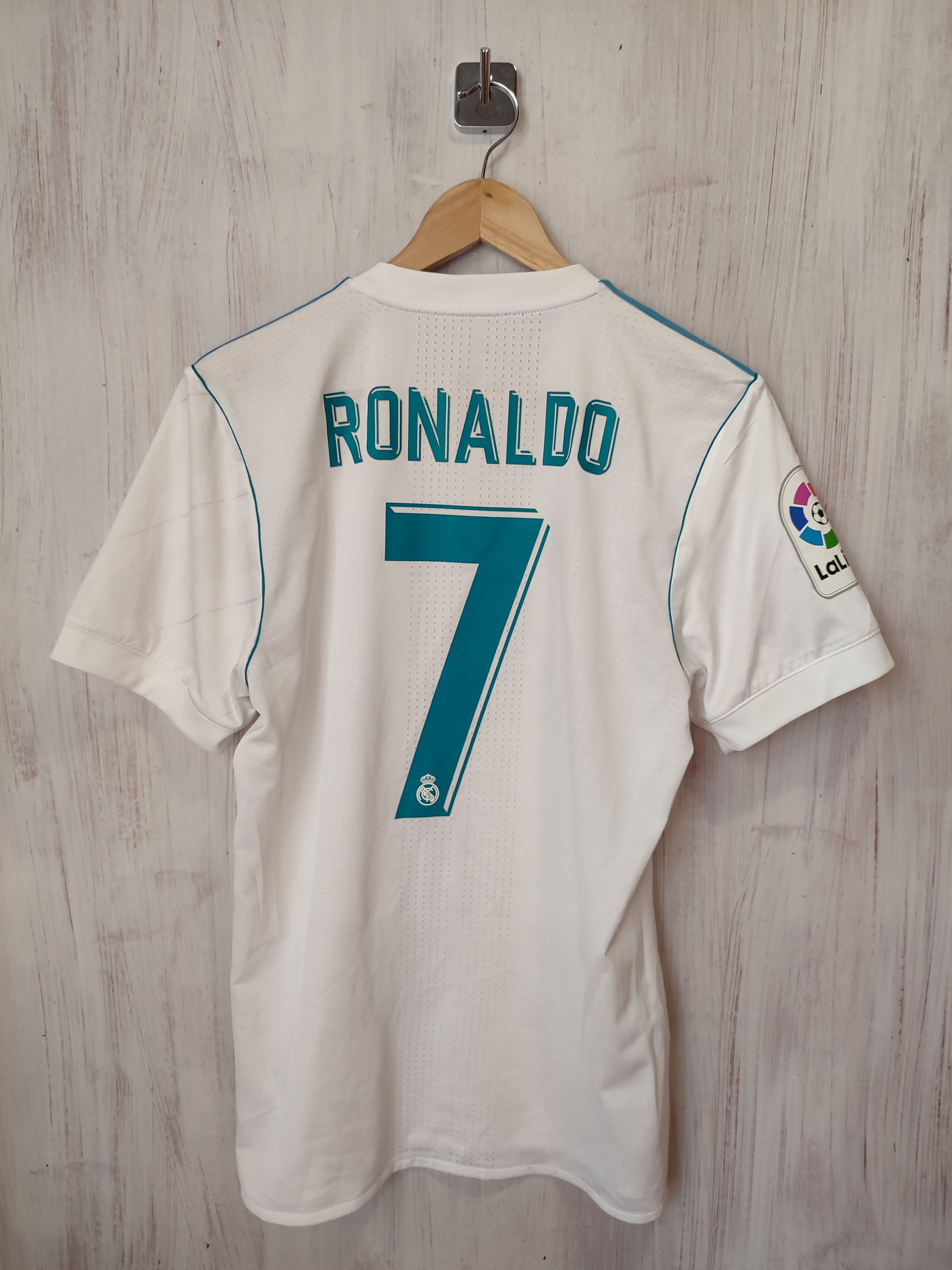 Adidas Real Madrid 2017 2018 home jersey football tee kit Ronaldo | Grailed