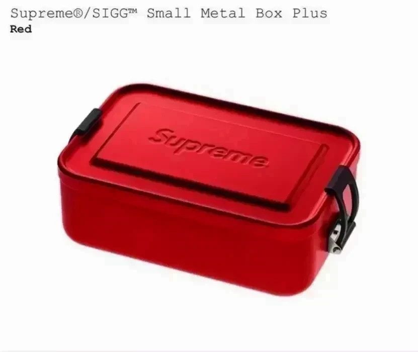Supreme Supreme 18S/S SIGG Small Metal Box Plus 1000% Authentic | Grailed