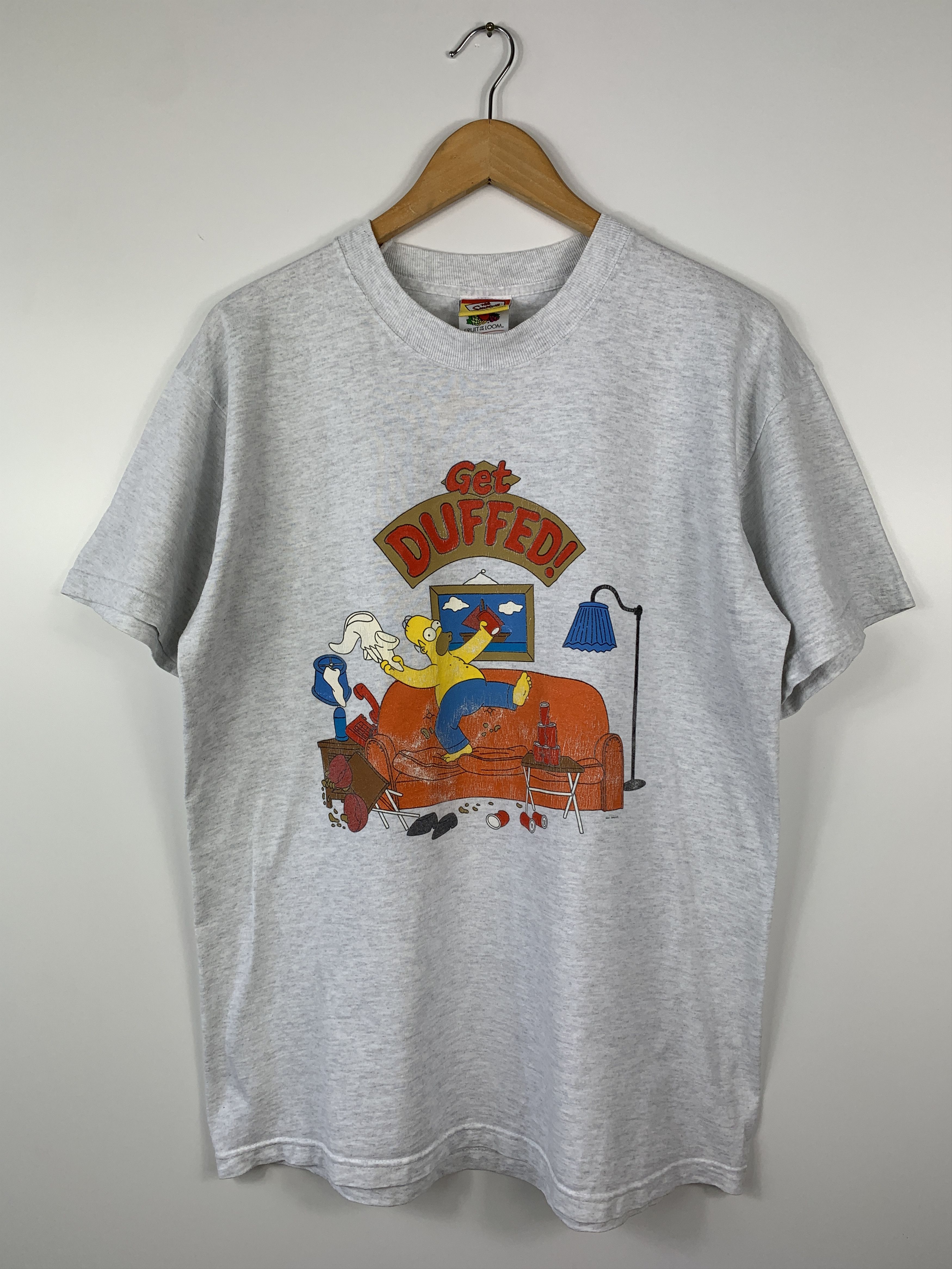 The Simpsons × Vintage Vintage 2002 The Simpsons Homer Get Duffed Gray ...
