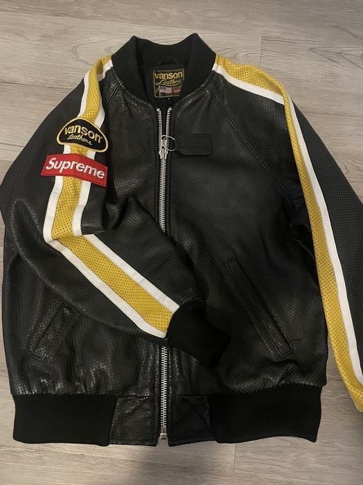 Supreme Supreme Vanson leather Jacket | Grailed