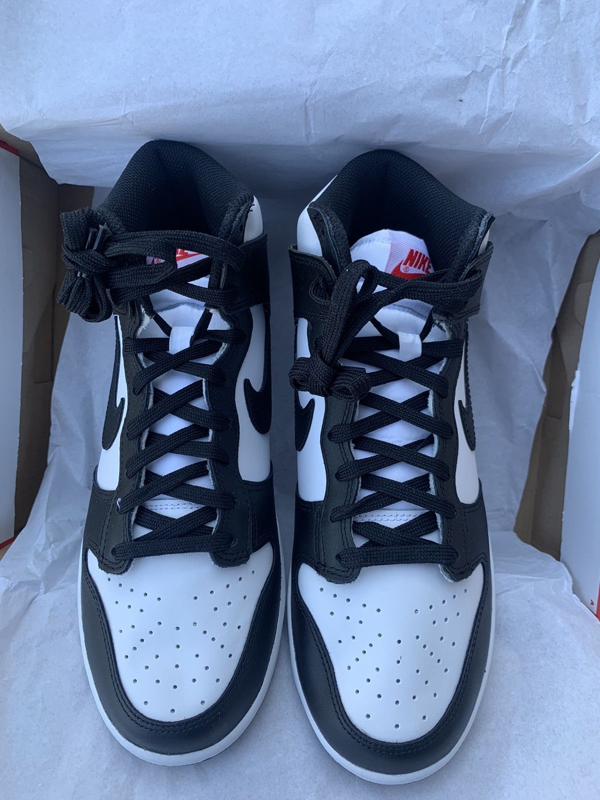 Nike × Streetwear × Vintage Nike Dunk High Panda | Grailed