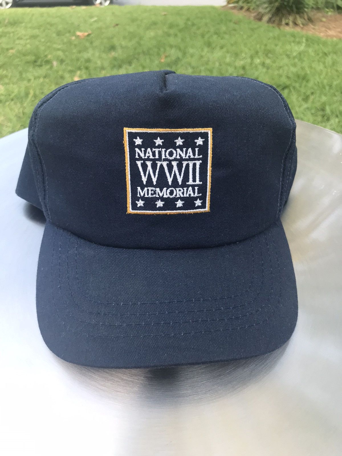 Hat × Made In Usa × Vintage Vintage 90’s World War 2 Leather Strap-back ...