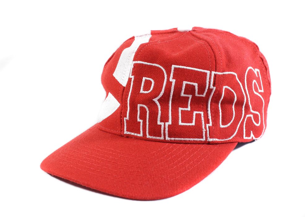 Vintage 90S Cincinnati Reds Big Logo Cap | Grailed
