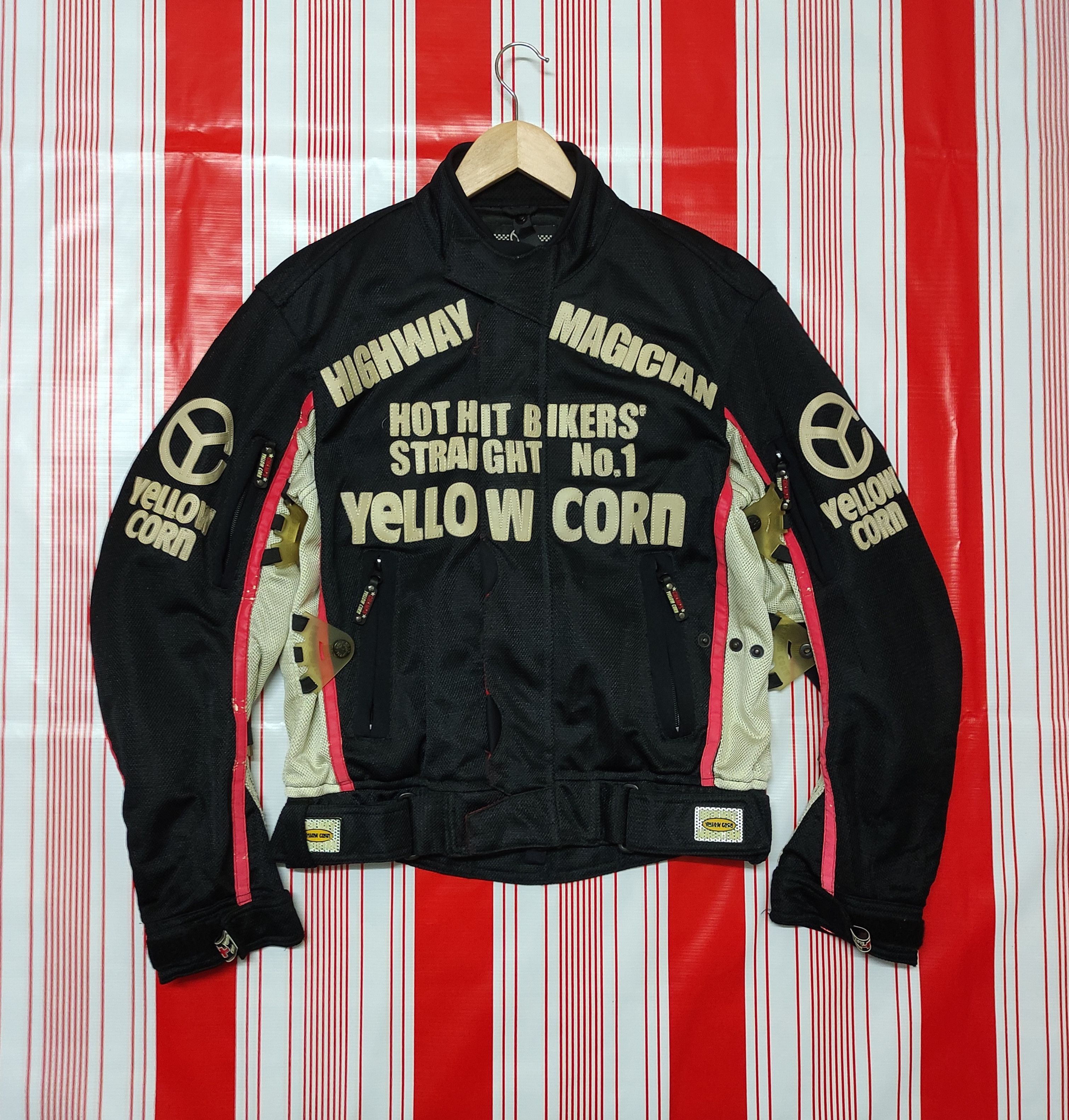 Vintage × Yellow Corn 🔥LastDrop🔥Vtg Yellow corn motorcycle jacket | Grailed