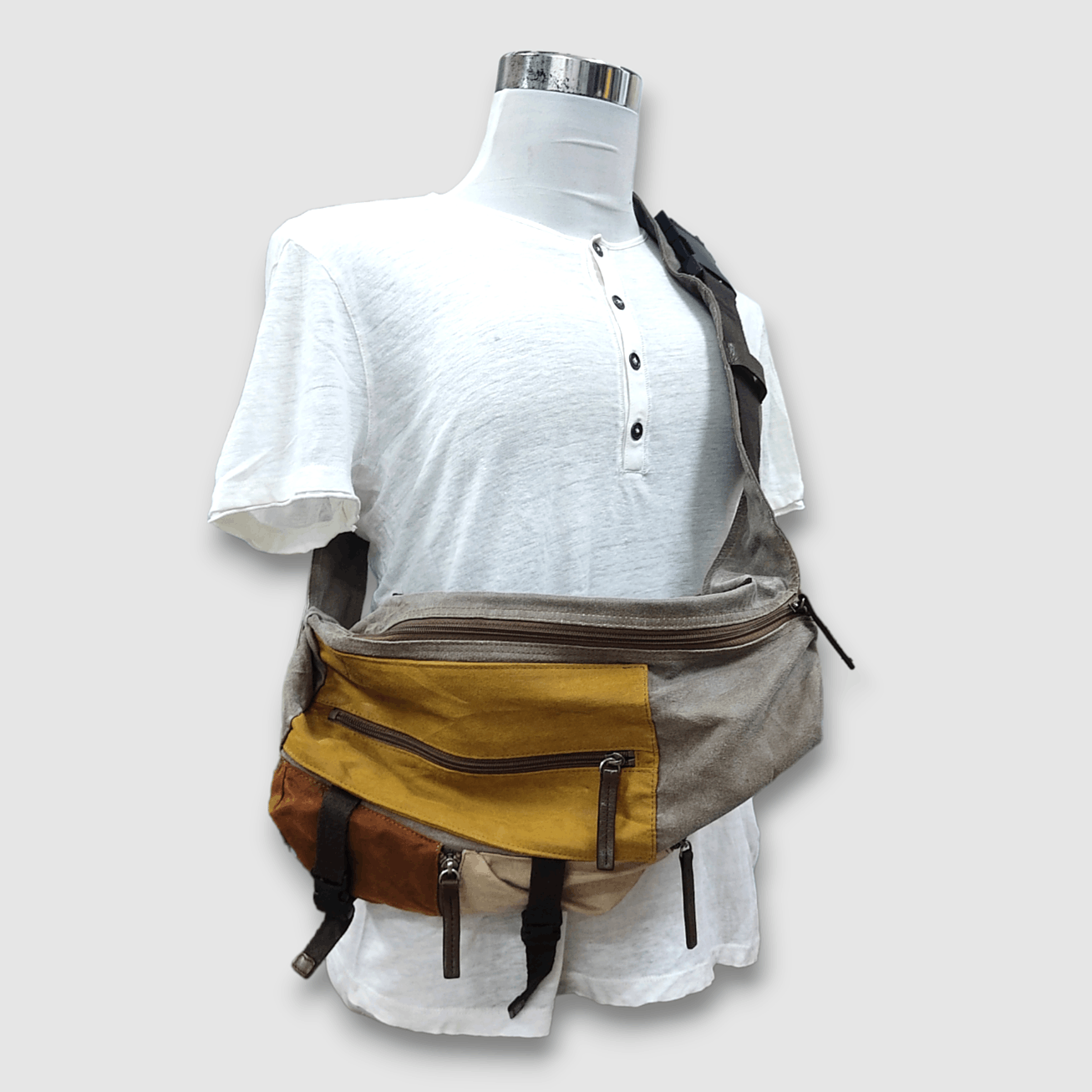 Japanese Brand × Streetwear Art-Berg Design Multi-Pocket Zipper ...