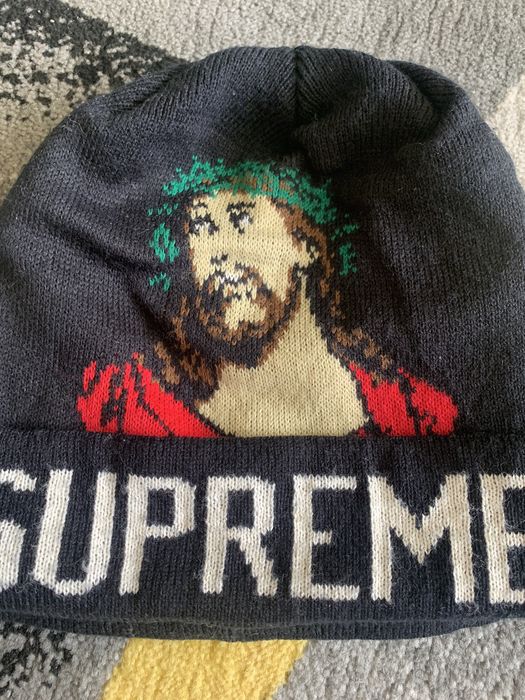 Supreme Jesus Beanie FW13 | Grailed