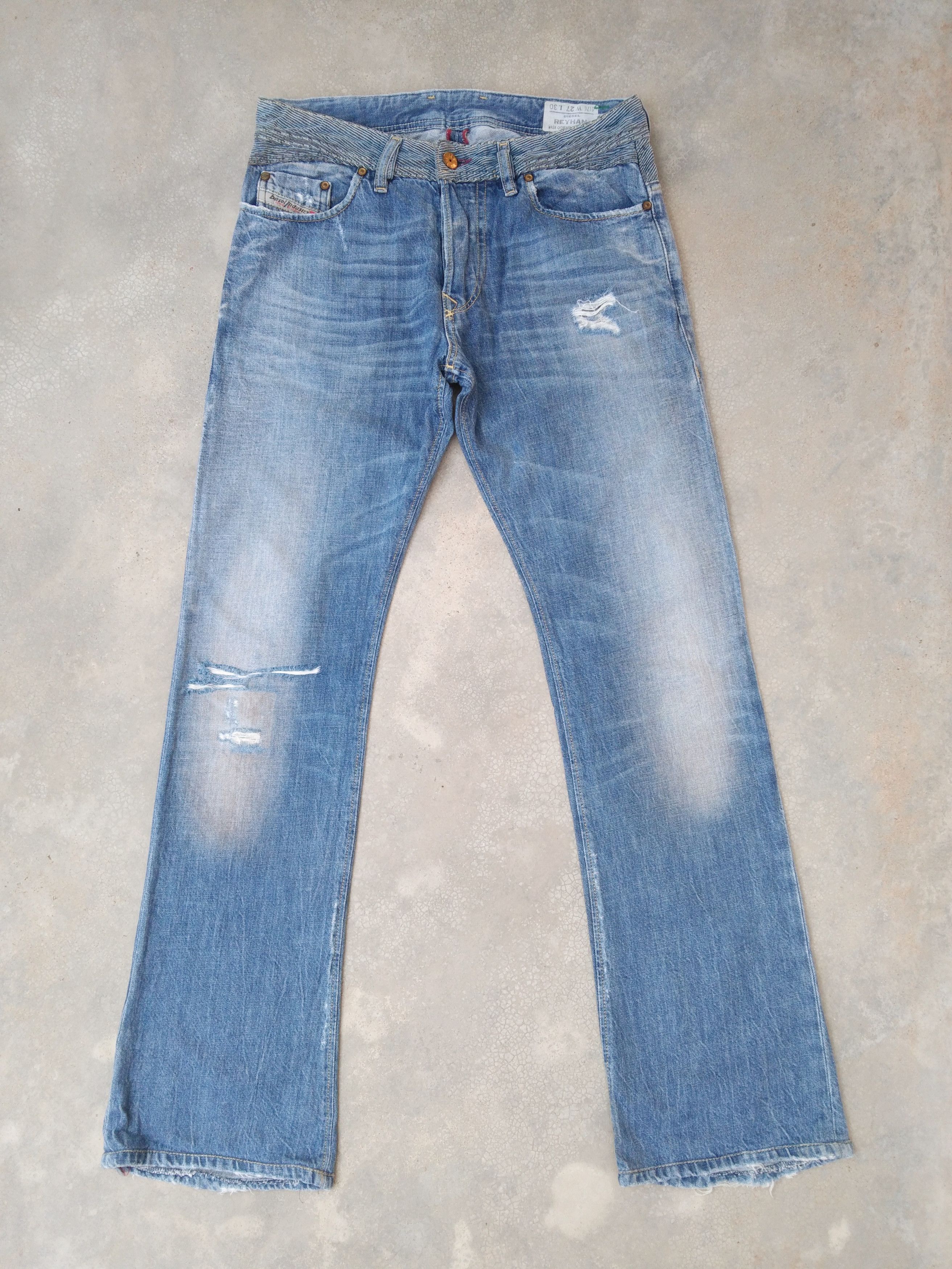 Diesel Vintage Distressed Diesel Industry Flared Jeans 28x30 | Grailed
