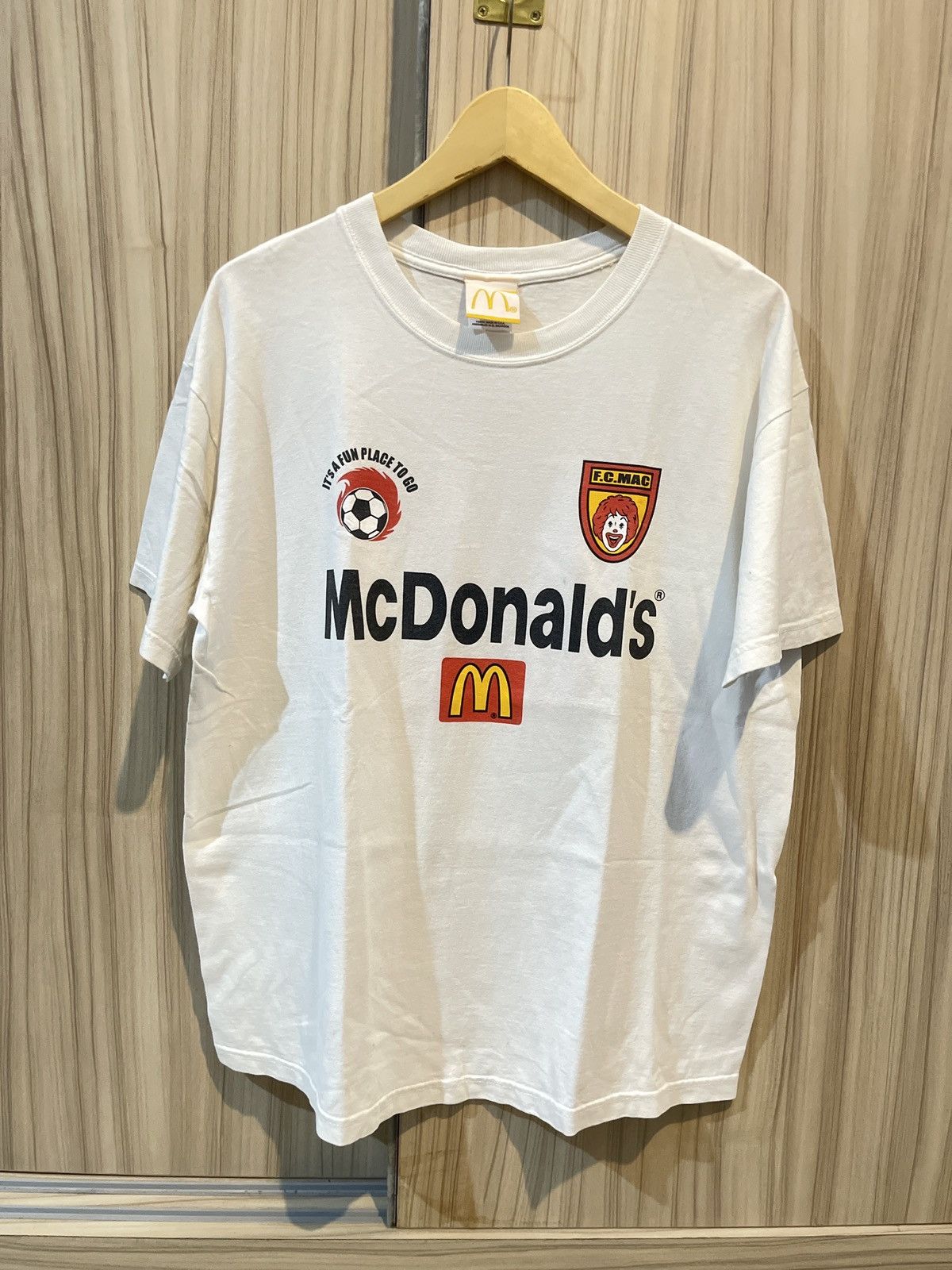 Vintage Vintage mcdonald’s t shirt | Grailed