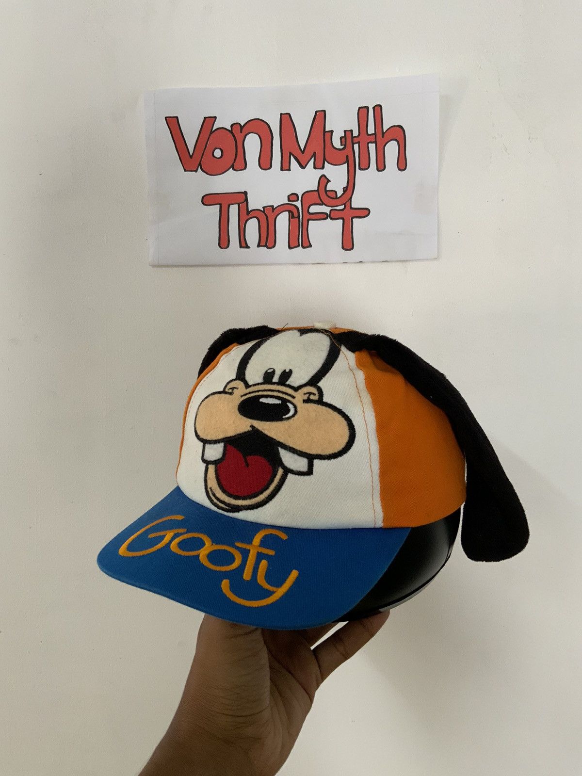 Disney Goofy Big Logo Embroidery Avant Garde Disney Hat | Grailed
