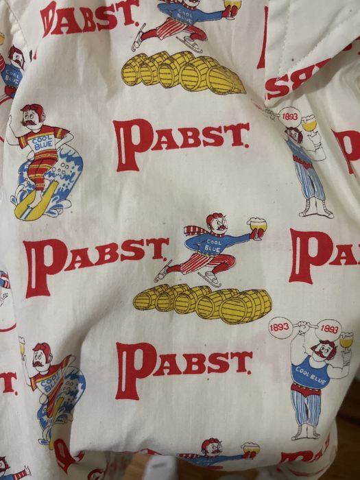 Pabst Blue Ribbon Vintage 1970s PBR button up | Grailed