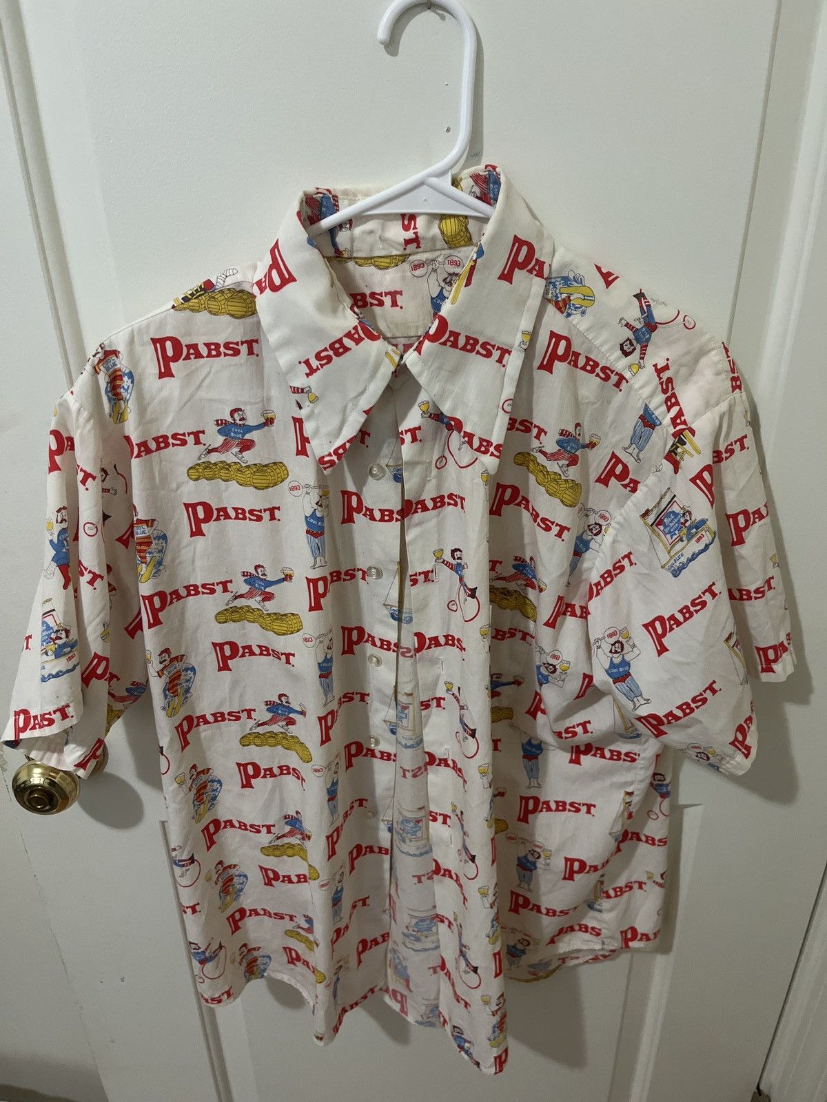 Pabst Blue Ribbon Vintage 1970s PBR button up | Grailed