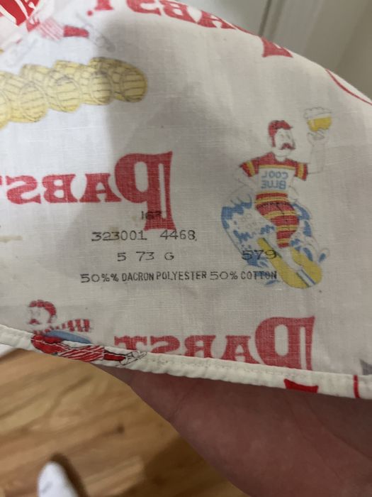 Pabst Blue Ribbon Vintage 1970s PBR button up | Grailed