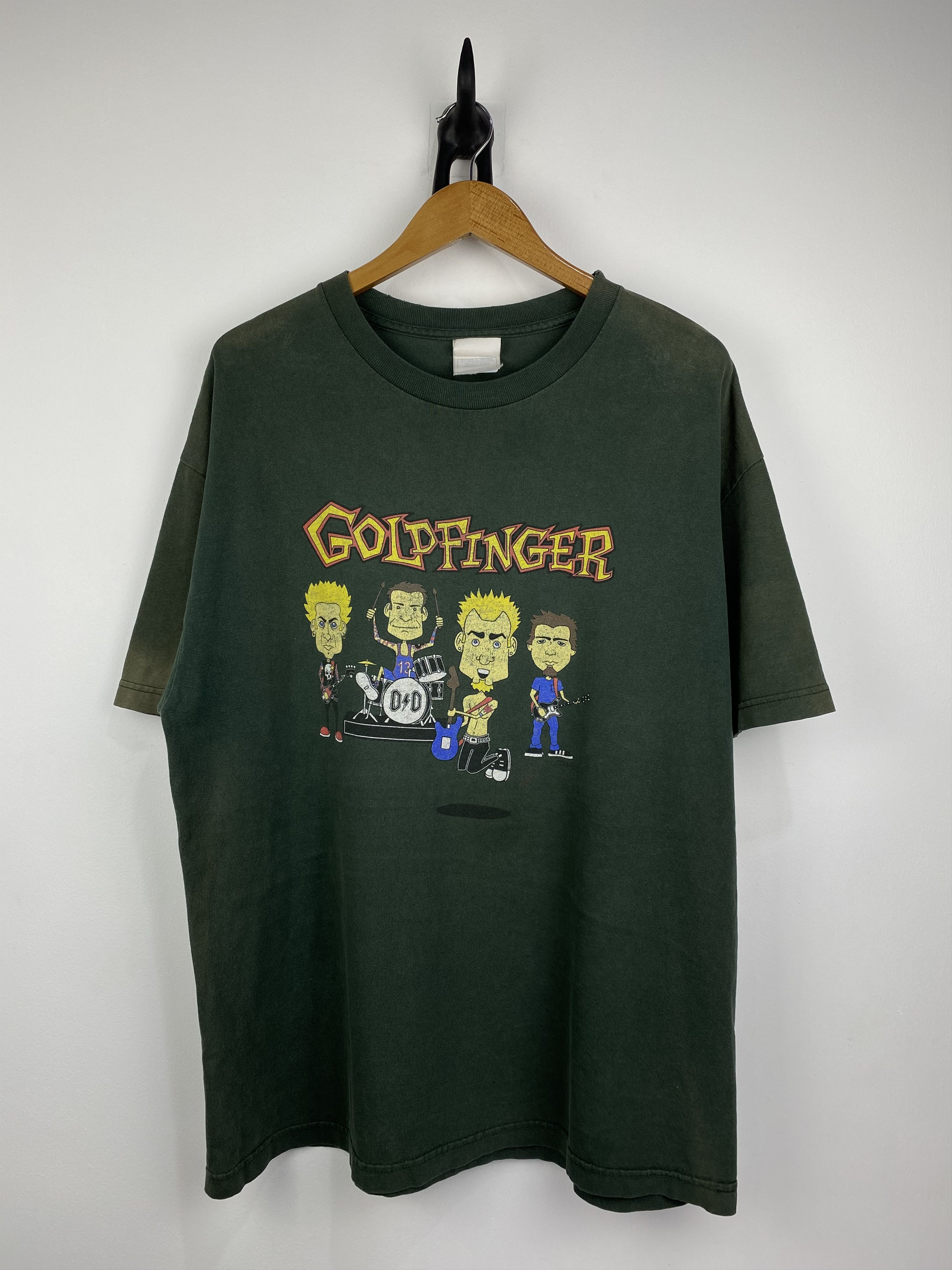 Band Tees × Vintage Vintage Goldfingers Band T-Shirts DDT929 | Grailed