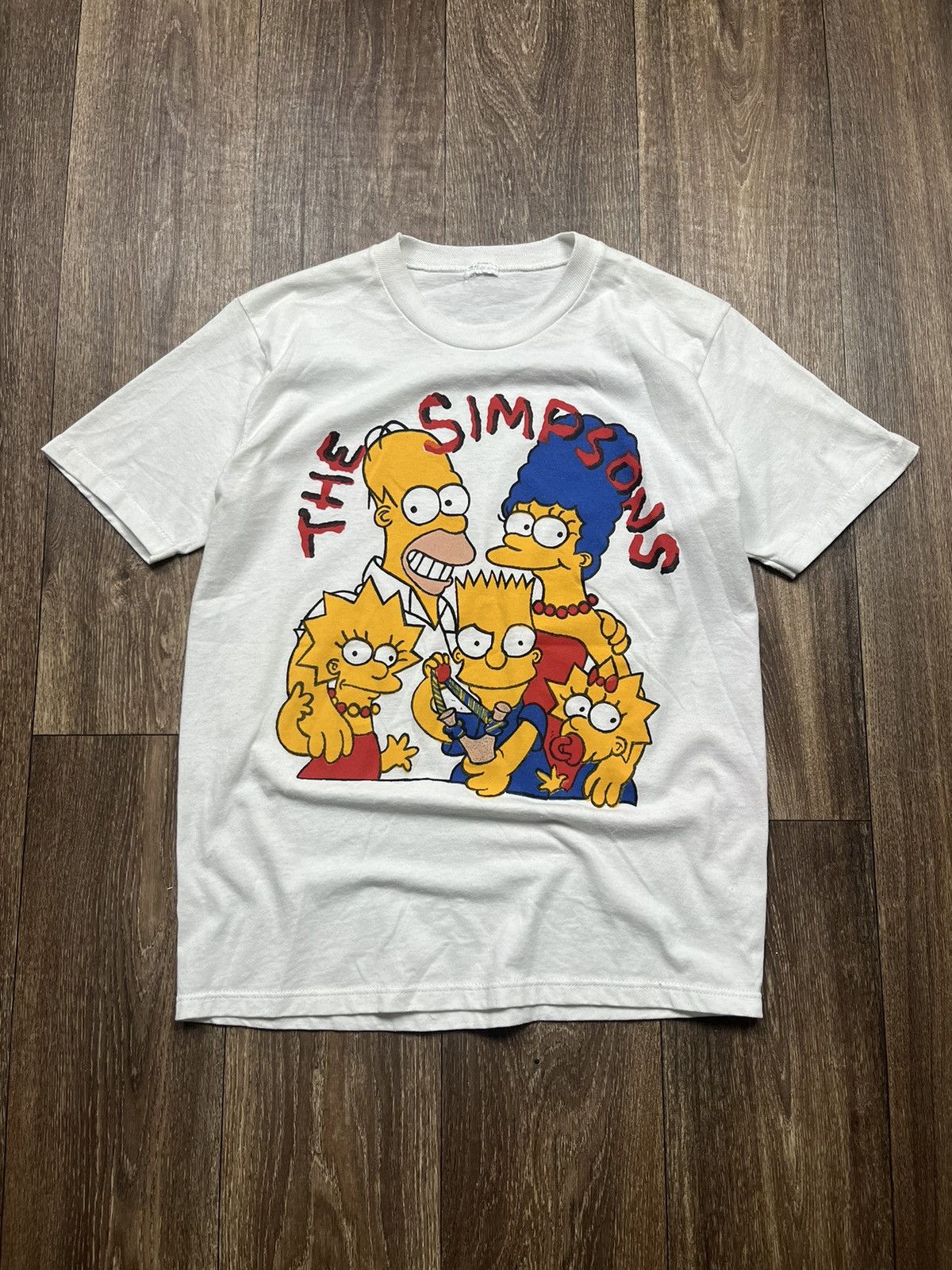 The Simpsons × Vintage Vintage 90’s The Simpsons Family Tee | Grailed
