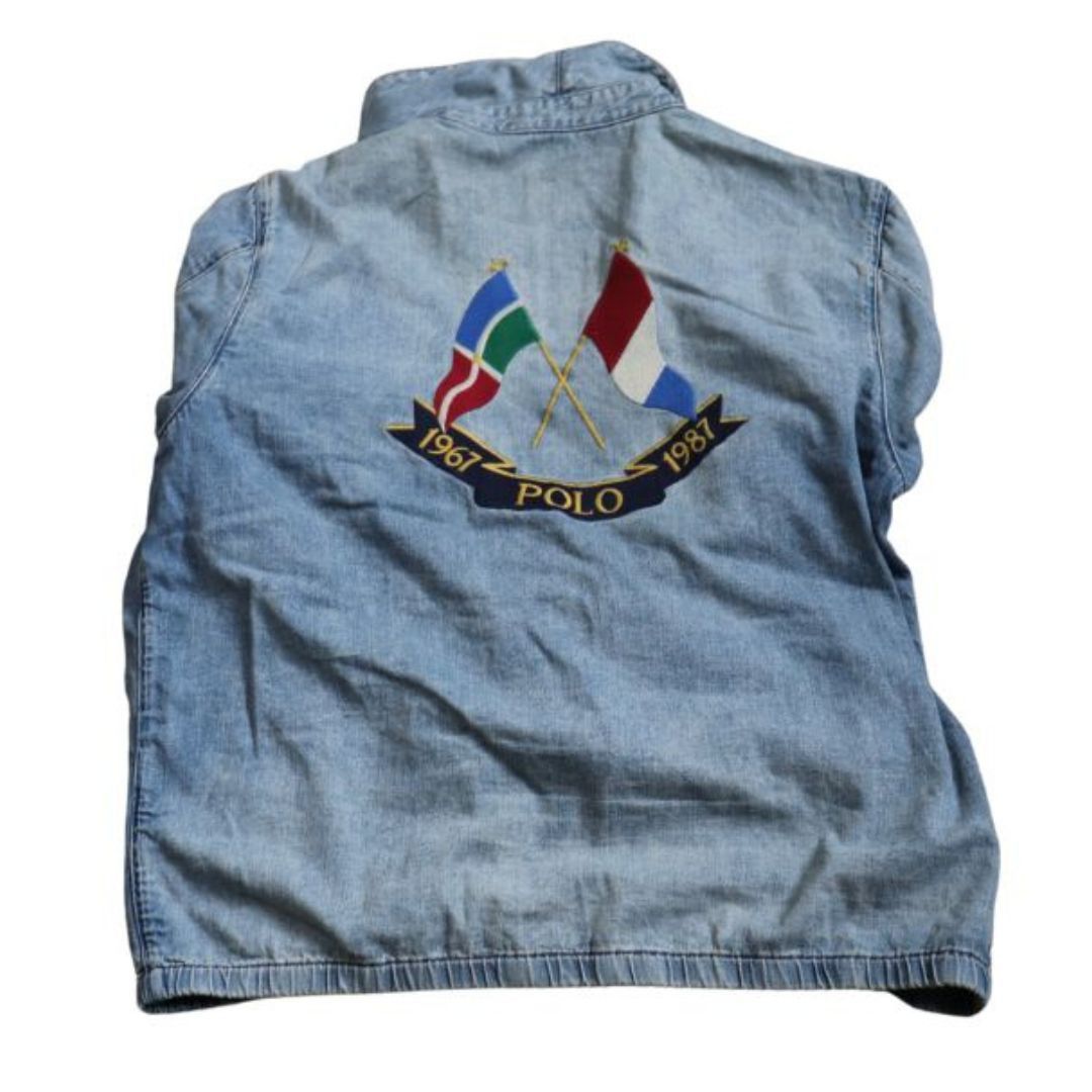 Polo Ralph Lauren × Ralph Lauren Polo Ralph Lauren Cross Flags Denim ...