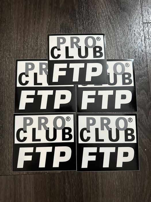 Fuck The Population 2019 FTP x Pro Club Logo Sticker Bundle | Grailed