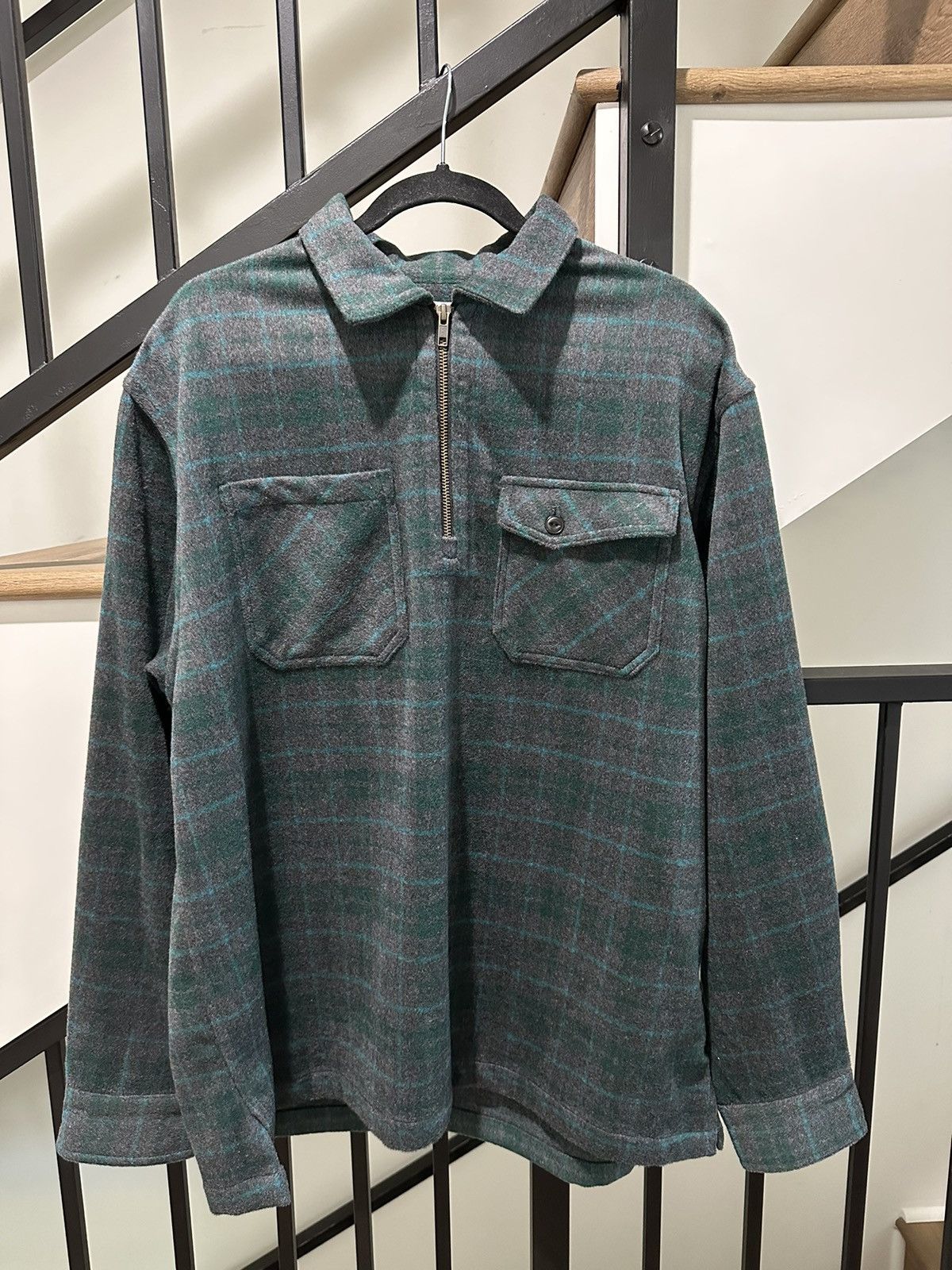 General Admission General Admission Slauson Half Zip Green | Grailed