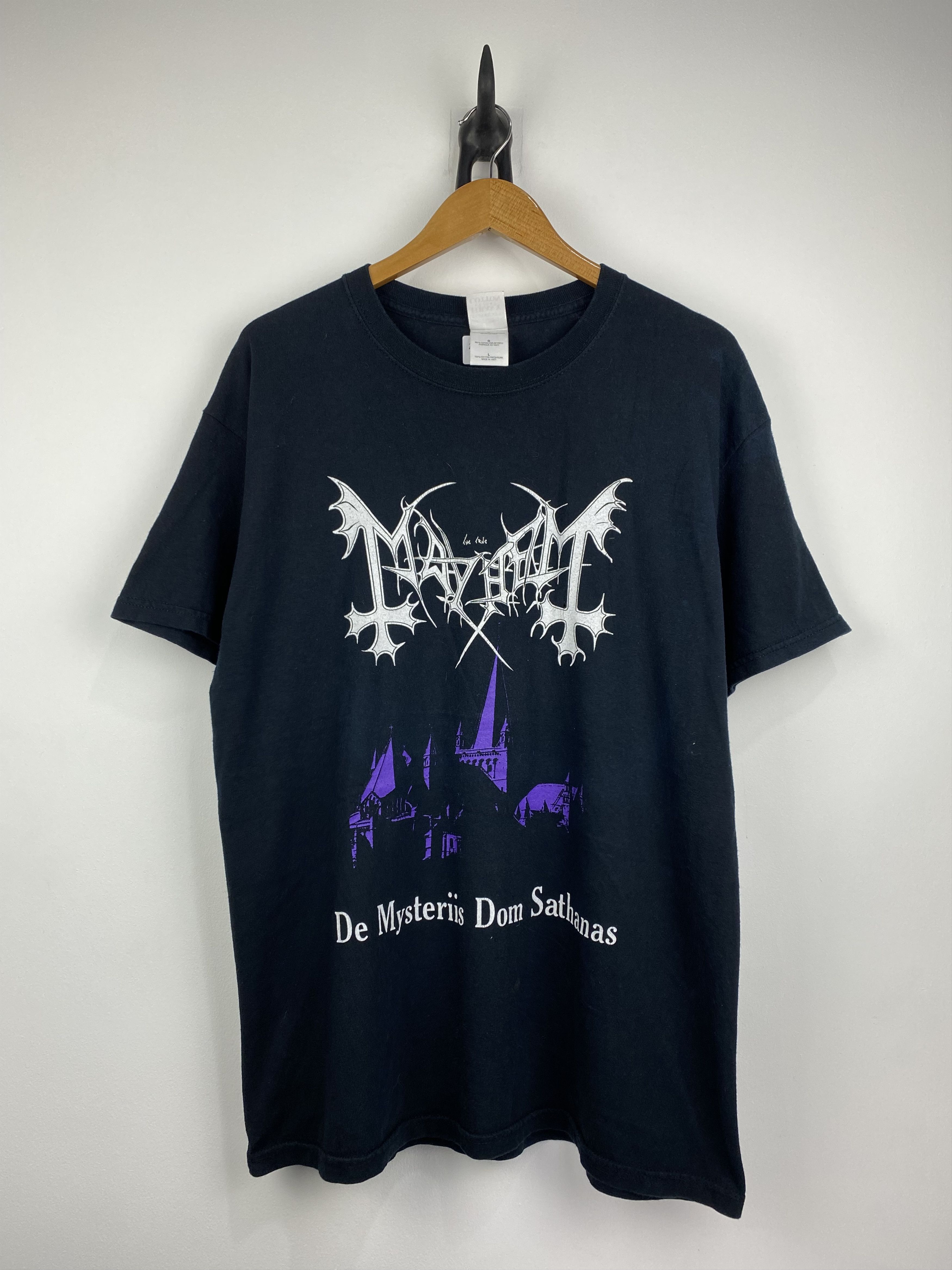 Band Tees × Vintage Vintage Mayhem De Mysteriis Dom Sathanas T-Shirts ...