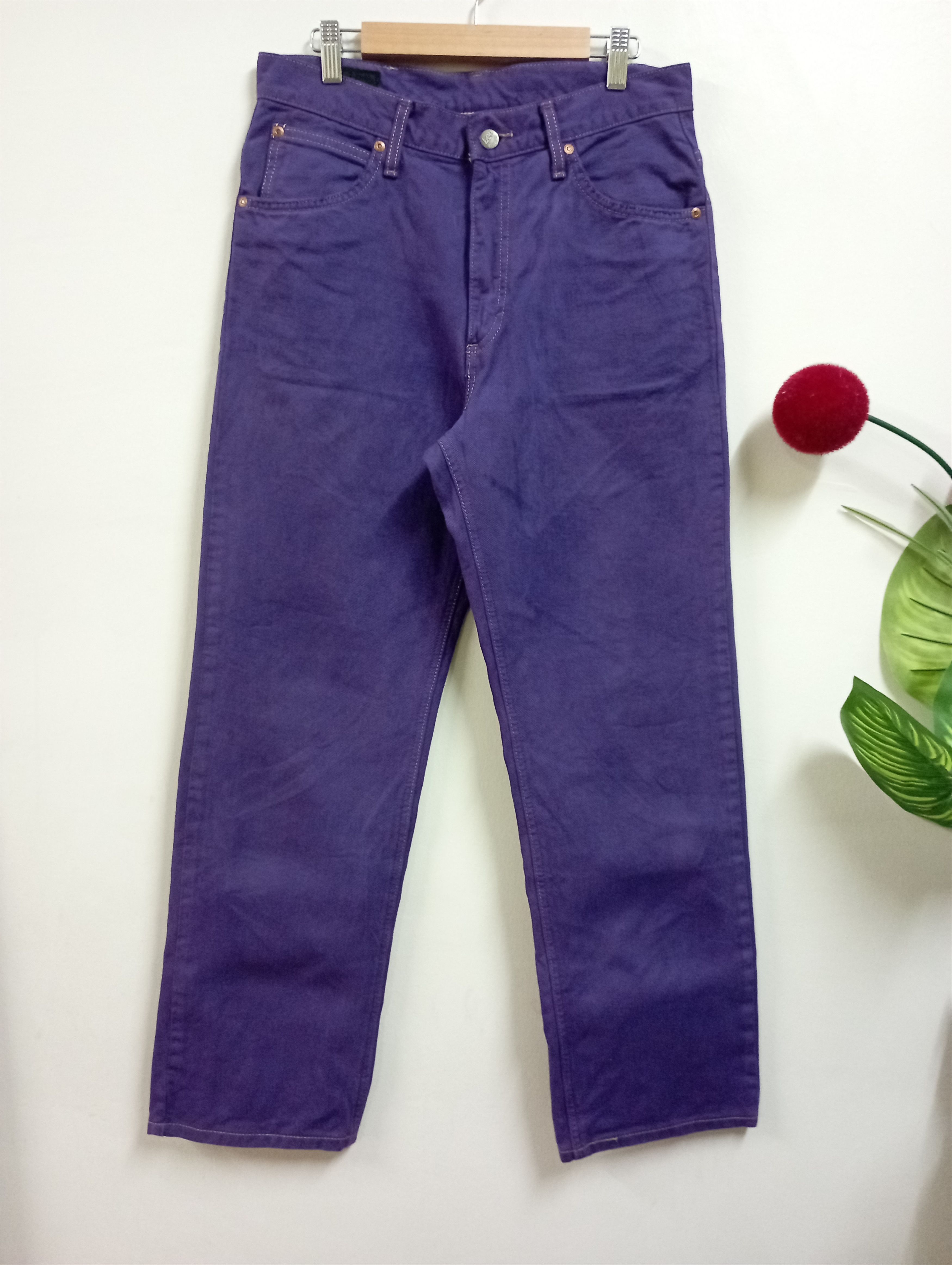 Evisu × Lee × Levi's 🔥 Like New Vintagee Lee Riders Purple Colour | Grailed