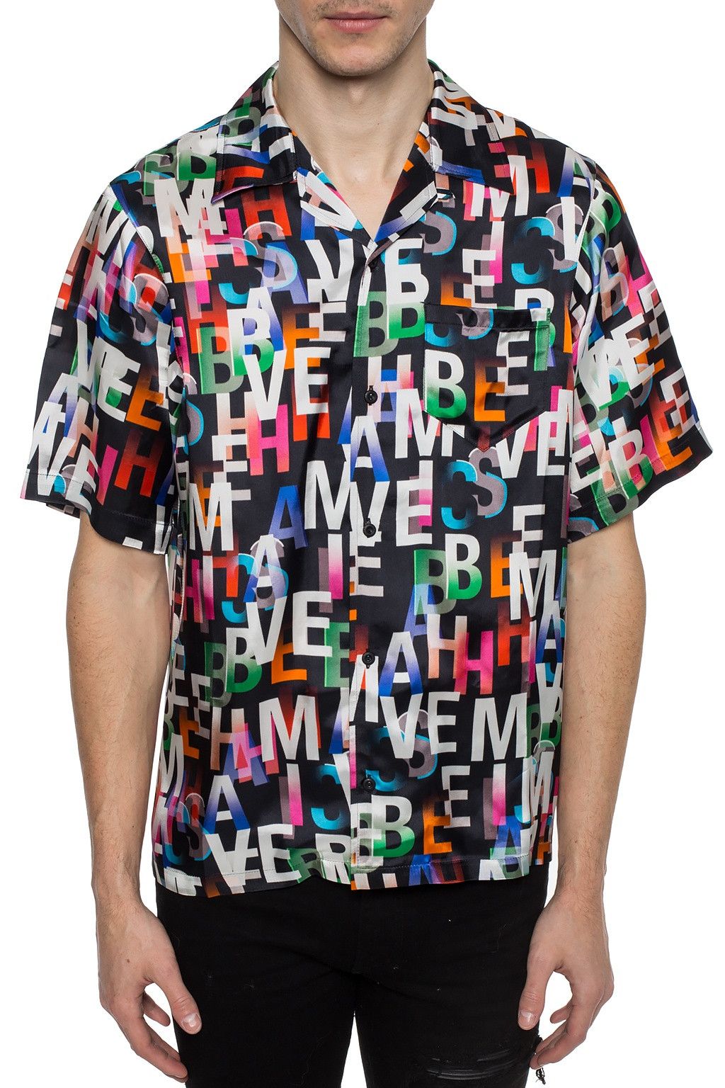 Misbhv Letters Print Shirt | Grailed