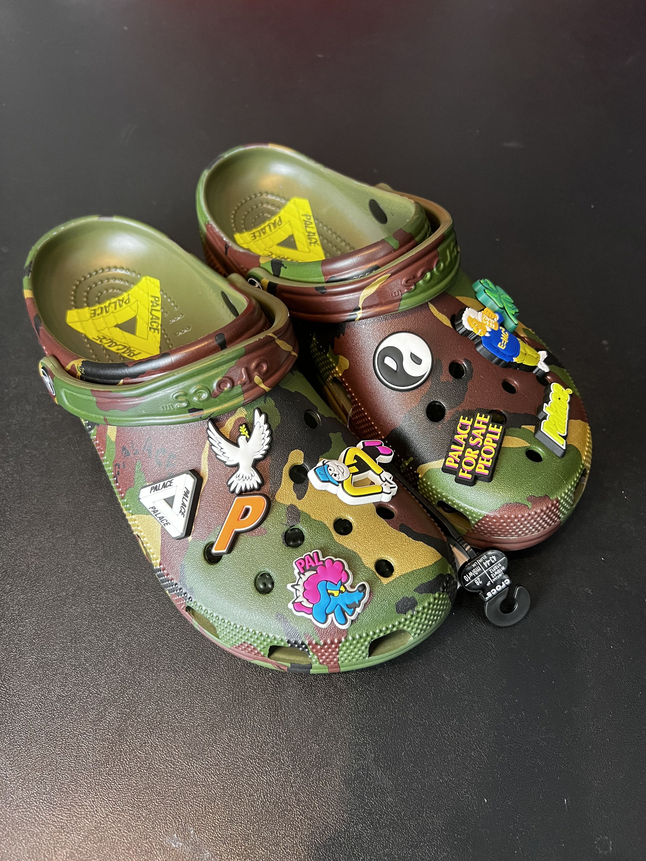 Crocs × Palace Crocs Classic Clog Palace Jungle Camo | Grailed