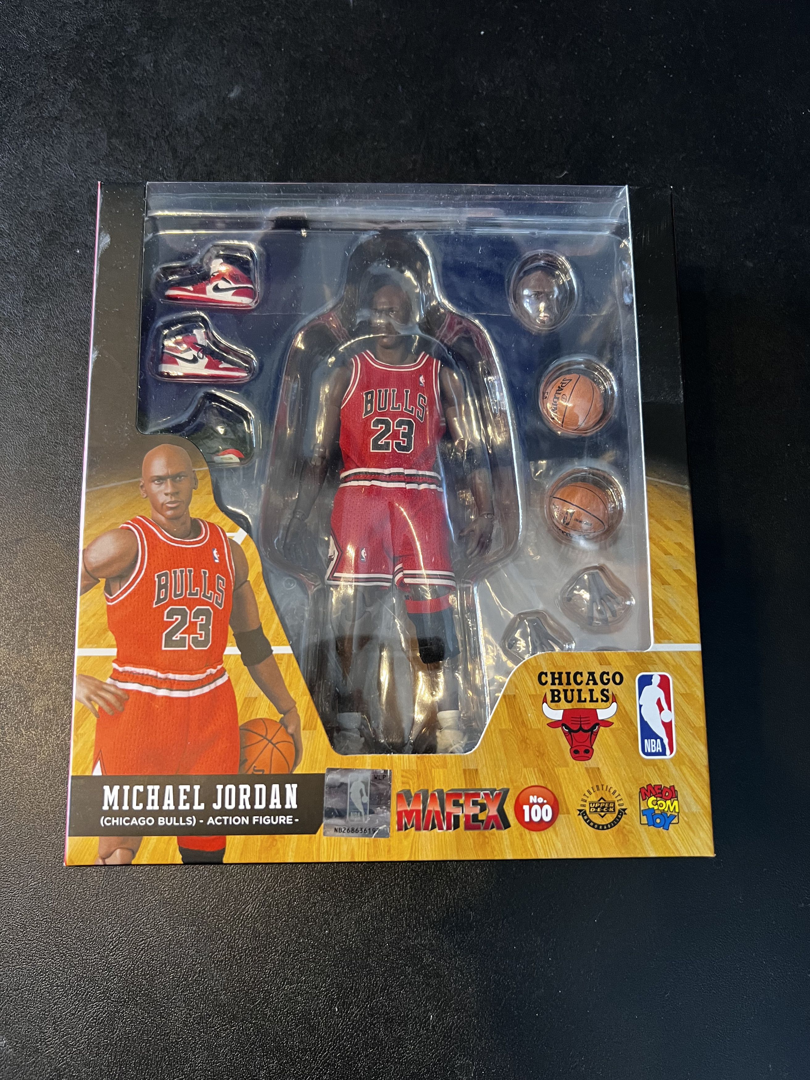 Jordan Brand × Medicom Toy Mafex No.100 Chicago Bulls Michael Jordan ...