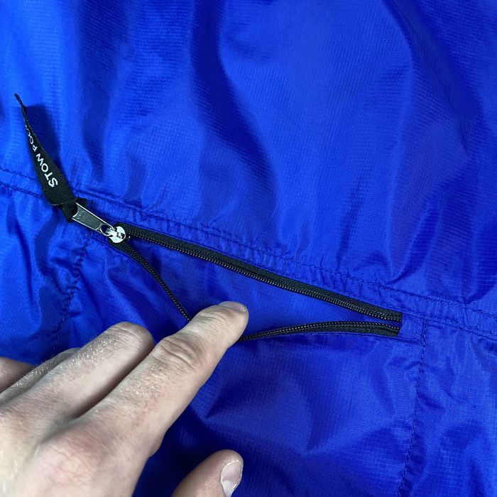 Vintage 90s Vintage The North Face Stow Pocket Light Rain Jacket | Grailed