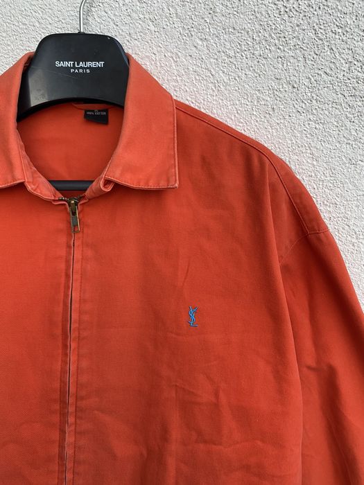 Vintage Juicy 90s YSL Cotton YSL Jacket Logo | Grailed