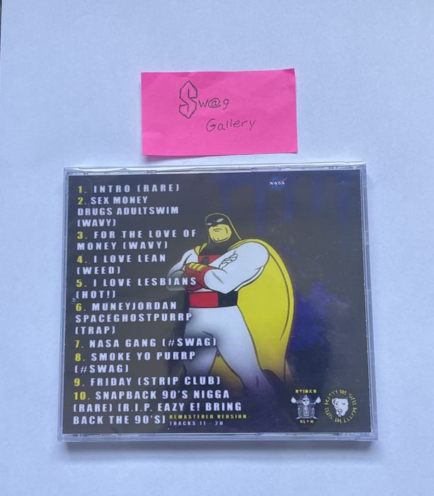 Underground SpaceGhostPurrp - NASA the Mixtape CD 1 of 150 rare raider ...