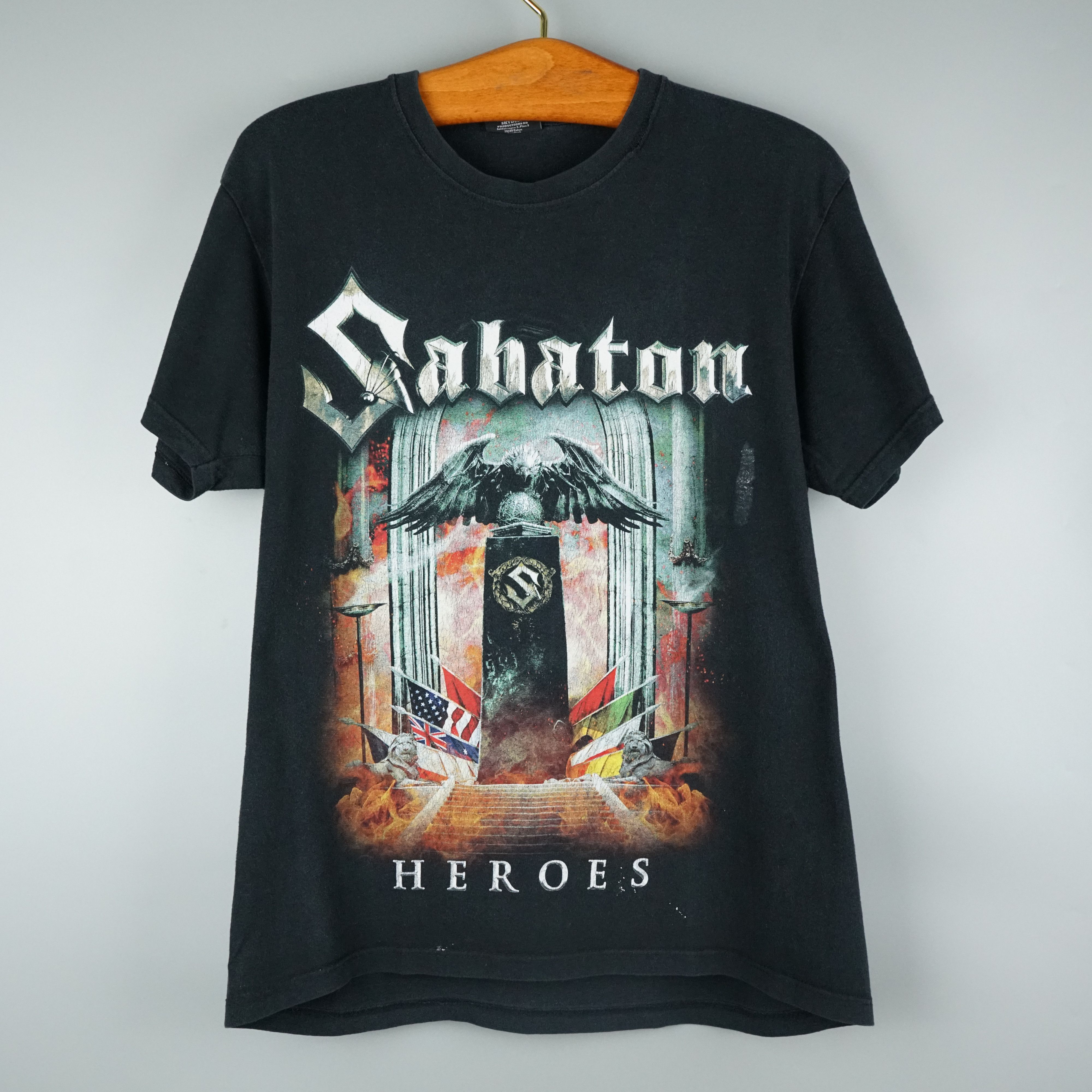 Band Tees × Rock T Shirt × Vintage 2014 Sabaton tour t-shirt | Grailed