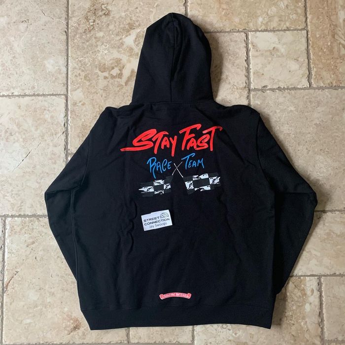 Chrome Hearts CHROME HEARTS MATTY BOY STAY FAST RACING TEAM Hoodie ...