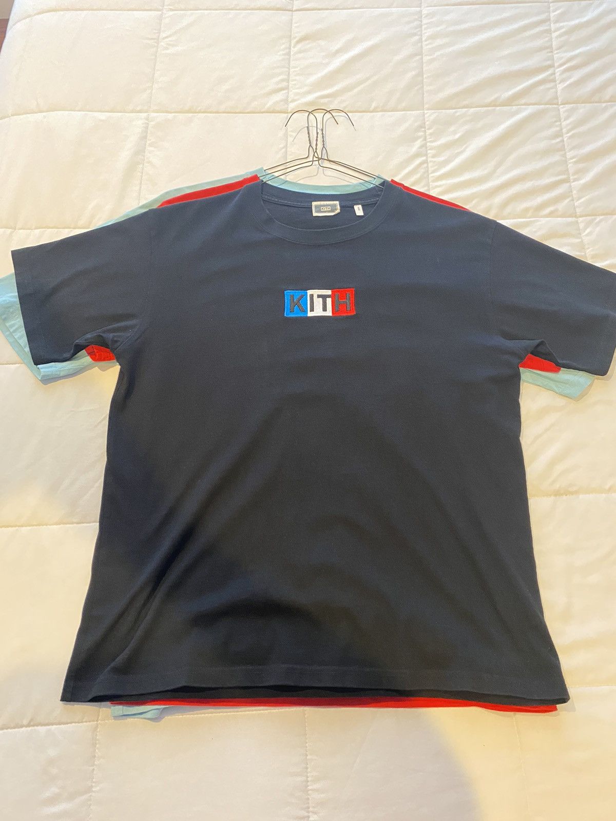 Kith Kith Paris Box Logo Tee | Grailed