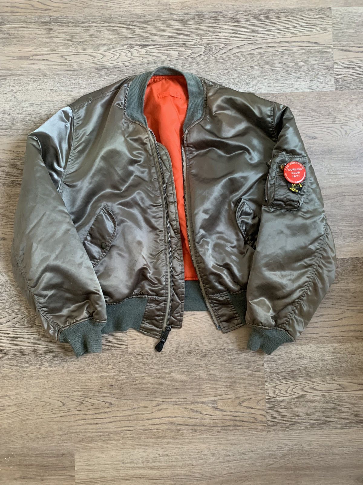 Vintage 80’s ma1 bomber | Grailed