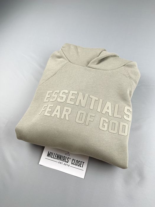 Fear of God Fear of God Essentials Hoodie Seal SS23 size XL | Grailed