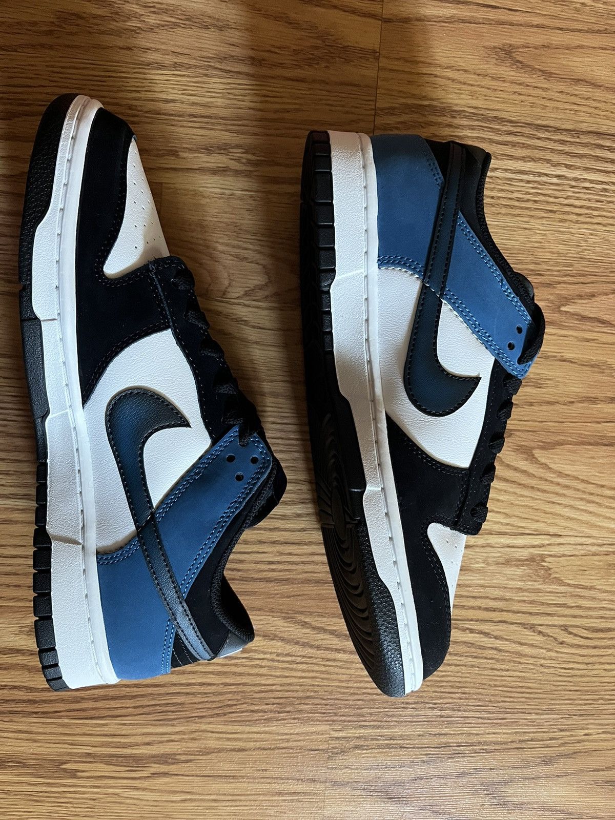 Nike Nike Dunk Low Retro Nas Summit white/Industrial Blue | Grailed