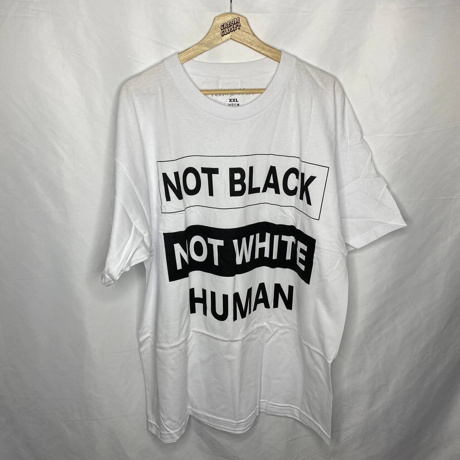 AWGE × Playboi Carti Not Black White Human Die Lit Neon Tour Merch Pop ...