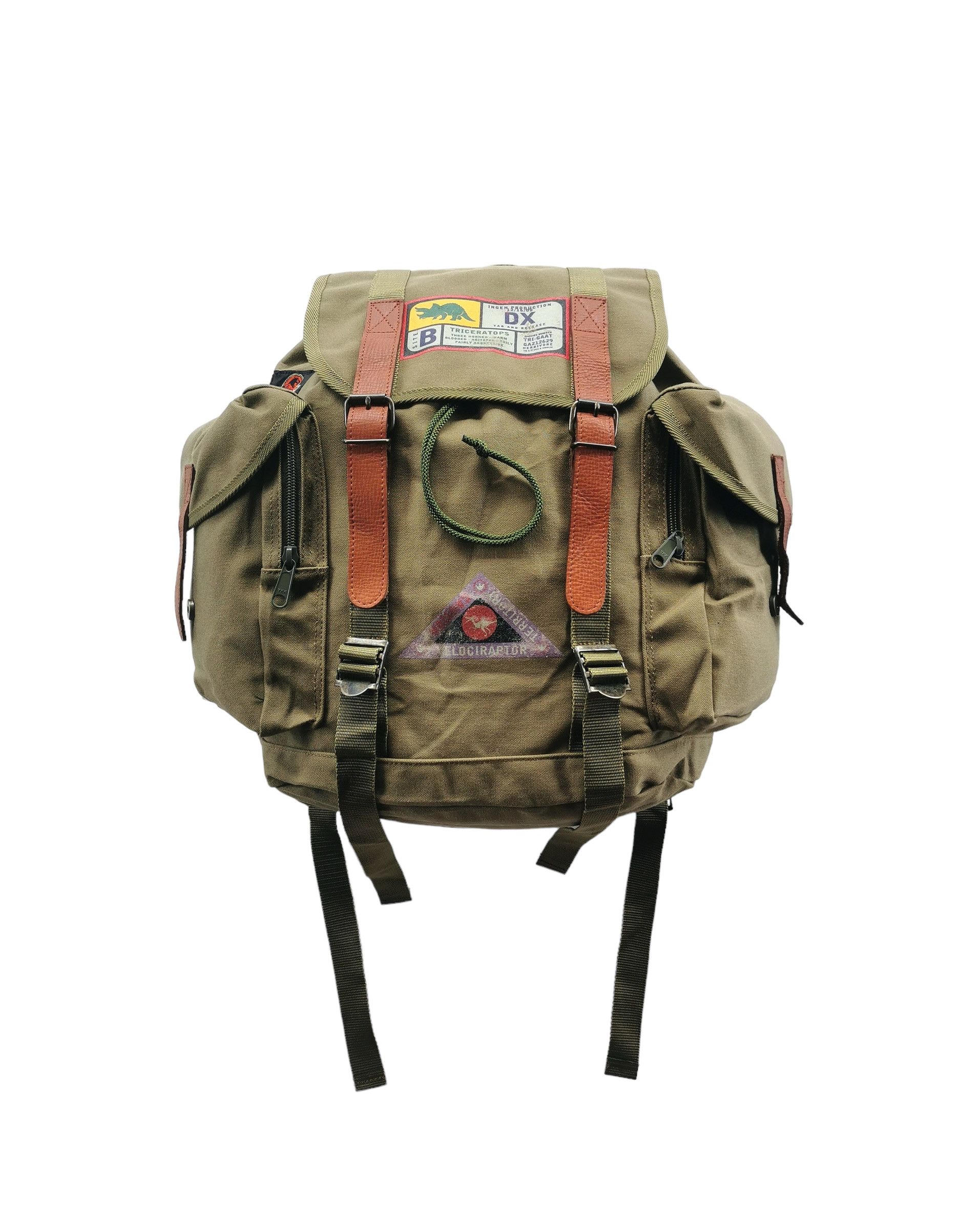 Bag × Vintage 1997 Jurassic Park The Lost World Dinosaur Backpack | Grailed